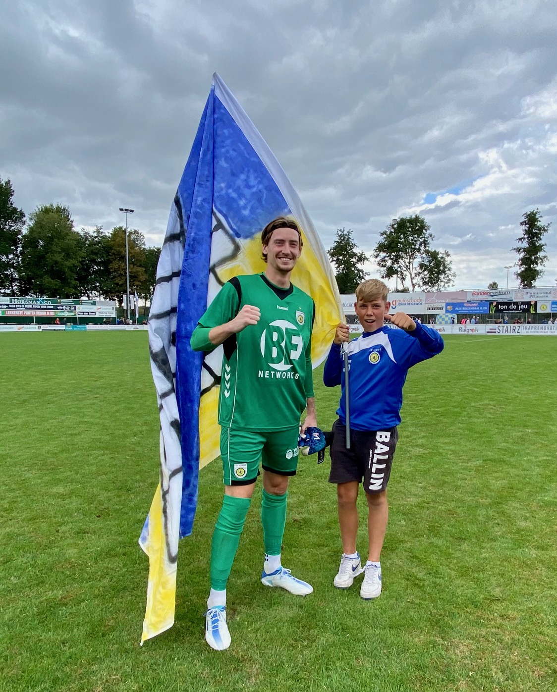 Richard de Groot spits(t) zich op FC Lisse - FC Lisse